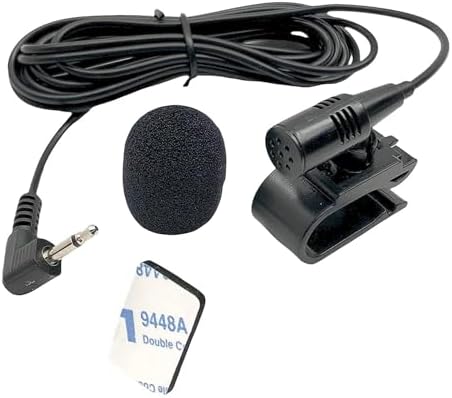 Amazon.com: Goodsby Microphone 3.5mm Mic Handsfree Dash Car Stereo ...