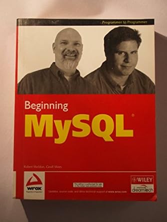 Beginning MySQL: 9780764579509: Computer Science Books @ Amazon.com