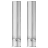 ・ブランド:Soomloom・製造元:soomloom・モデル:pipe-ss・材質:本体はステンレス鋼を採用、特徴が錆びることなく、強度高く、耐熱性及び耐低温特性に優れております。・サイズ(約):長さ36cm、直径63mm、60mm、ɸ6...