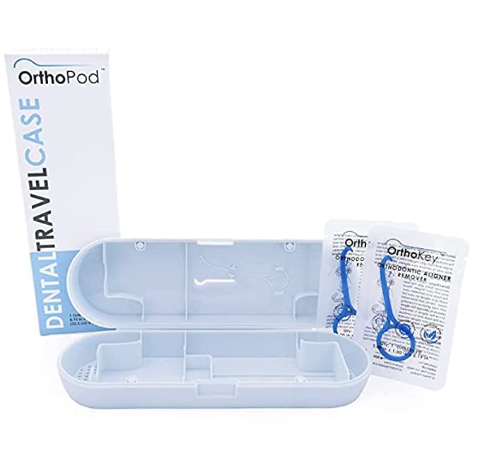 Amazon.com : OrthoKey OrthoPod Dental Travel Case For Toothbrush ...