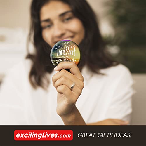 exciting Lives - Funky Fashion Badges Set Of Six - Gift for Birthday ...