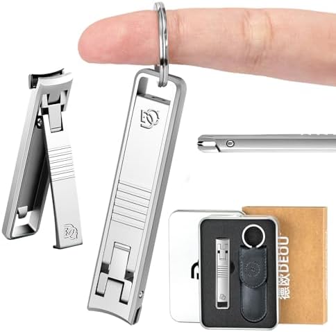 Amazon.com : MR.GREEN Innovative Folding Nail Clippers Collapsible Nail ...
