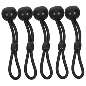SEWACC 5 Pièces Cordon Élastique à Boule pour Stores Enrouleurs Attaches de Sécurité pour Cordon ...