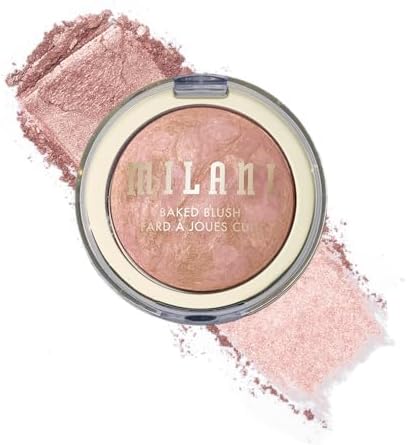 Amazon.com : Milani Baked Blush, Updated Powder Blush for Cheeks ...