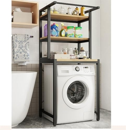 Amazon.com: WSZDRH 3-Tier Laundry Organization and Storage Shelf, Over ...
