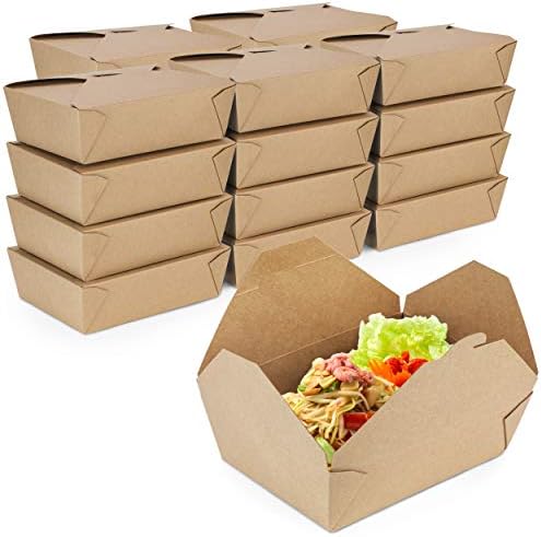 Amazon.com: AICHEF 50 Pack 70 oz Large Take Out Food Containers - Heavy ...