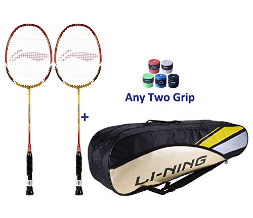 Buy Li Ning Smash XP 90-II Badminton Racket Set Online at Low Prices in ...