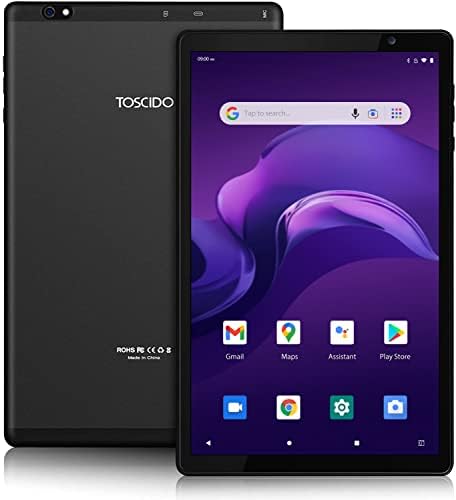 TOSCiDO Tablet 10 Zoll 5G WiFi Octa-Core FHD IPS Android Tab,4GB RAM ...