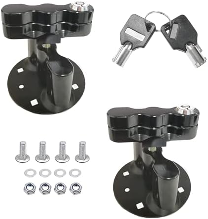 Amazon.com: Askfish RX-LOX-PM Pack Mount Lock 2 Pack With Same Keys ...