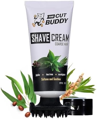Amazon.com: The Cut Buddy | Shave Cream for Coarse Hair | Ingrown Hair ...