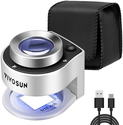 Amazon.com: VIVOSUN 2-Pack Jewelry Loupe, 30X and 60X Foldable ...