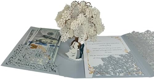 Amazon.com: HOMANGA Wedding Card for Bride and Groom, Wedding Gift ...