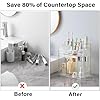 Amazon.com: Menoeceus Bathroom Organizer Countertop, 2-Tier Makeup ...