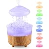 Amazon.com: Rain Humidifier Water Drip,Mushroom Essential Oil Diffuser ...