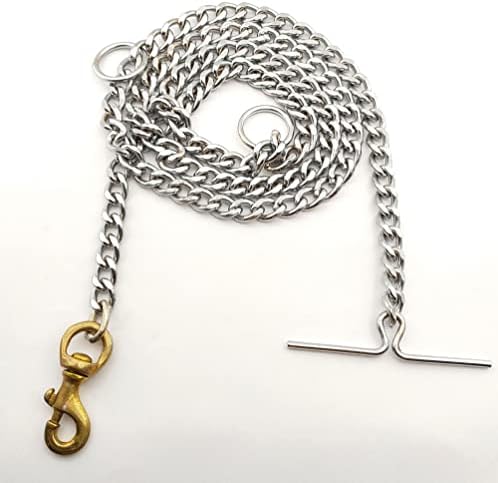 Woofy Stainless Steel Dog Chain for Heavy Dogs with Brass Hook Grinder ...