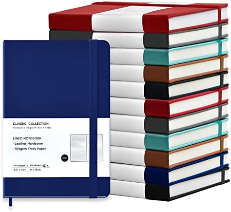 Amazon.com : 12 Pack Pocket Notebooks Small Journal Notebooks Mini ...