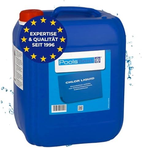 Höfer Chemie Chlor Flüssig 1 x 25 kg - Pool Flüssigchlor mit 13 bis 15% ...