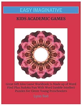 Easy Imaginative Kids Academic Games: Great Gift Idea Game Workbook Is ...