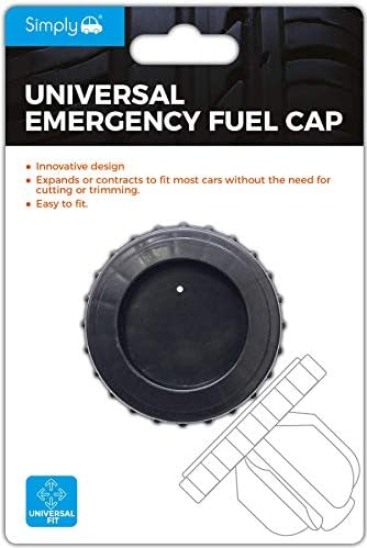 Simply EFC01 Emergency Fuel Cap Universal Flexible Material for All ...