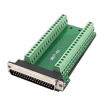 3NH® DB37 D SUB Male Adapter to 37 Pin Port Terminal Dual Row Screw ...