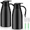 Amazon.com: Uiifan 2 Pcs 68oz Thermal Carafe Insulated Stainless Steel Carafe Double Walled ...