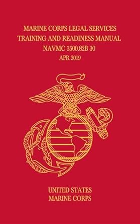 Amazon.com: Marine Corps Legal Services Training And Readiness Manual ...