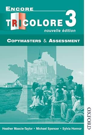 Amazon.com: Encore Tricolore Nouvelle 3 Copymasters and Assessment ...
