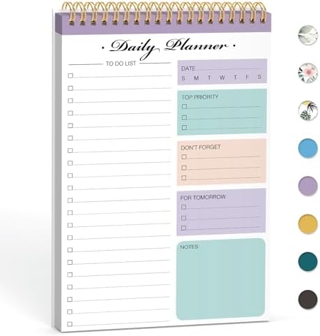 Amazon.com : To Do List Notepad, To Do List Notebook for Work with 52 ...
