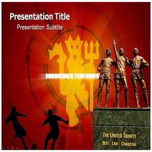 Buy Manchester United PowerPoint Template - Manchester United ...