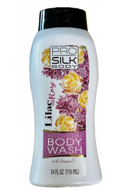 Amazon.com : Pro Silk Body Wash Lilac and Rose With Vitamin E NET WT 24 ...