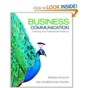 Business Communication: Polishing Your Professional Presence: Barbara ...