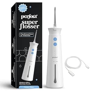 Perfora Super Water Dental Flosser For Teeth Oral Care - 240ml Tank ...