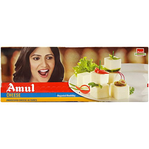 Amul Cheese-40 Count Cubes Delightful pairing with fruits - Price History