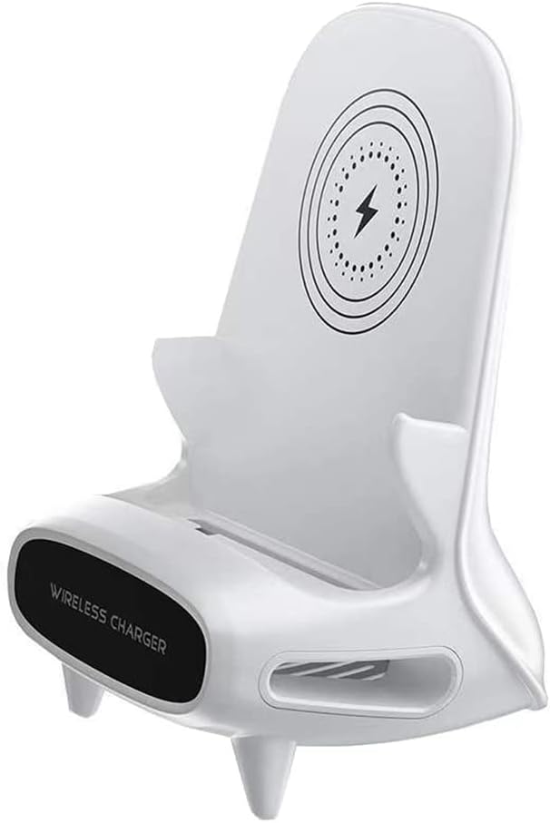 Tooteeru Mini Chair Wireless Charger with Phone Stand Mobile Phone ...
