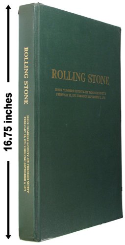 Rolling Stone Magazine, Bound Issue Numbers 76 - 90 (Hardback) (Feb. 18 ...
