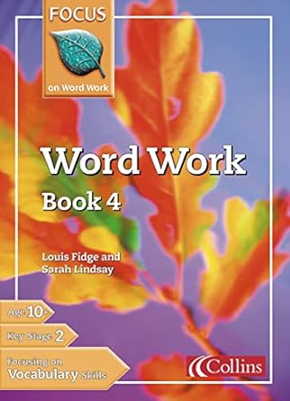 Focus on Word Work – Word Work Book 4: Boost spelling and vocabulary ...
