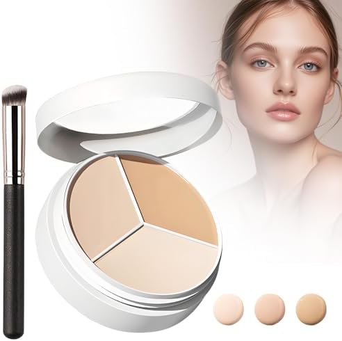 Amazon.com : Tricolor Concealer, 2025 Tri Color Face Concealer ...