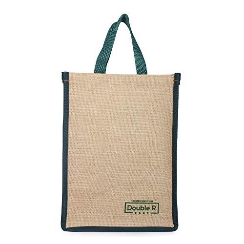 Double R Bags Laminated Jute Reusable Shopping Bags Kitchen Essentials ...