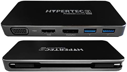 Hypertec ProDock Essential 4K Universal USB-C Docking Station Featuring ...
