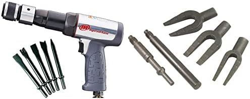 Ingersoll Rand 119MAXK Long Barrel Air Hammer Kit with 5 PC Chisel Set ...