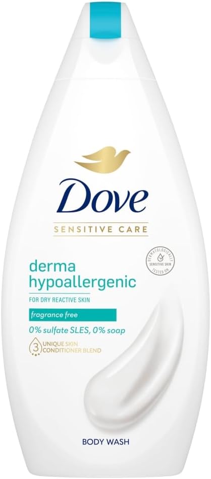 Dove Sensitive Care Body Wash Derma Hypoallergenic,450.00 ml (Pack of 1 ...