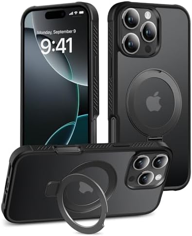 Amazon.com: BANLEA for iPhone 16 Pro Case, Built-in Magnetic & Seamless Stand, [Compatible with ...