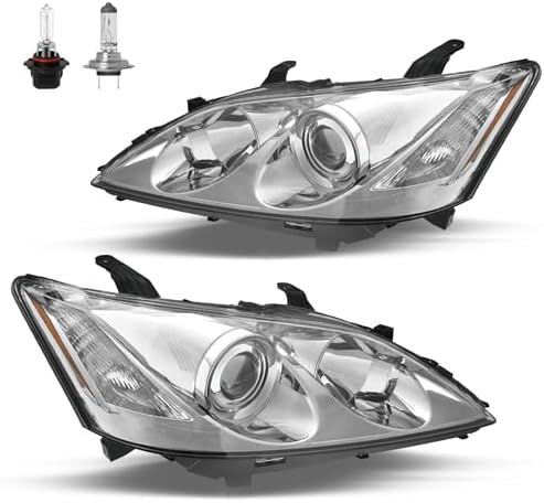 Amazon.com: VehicleAid Halogen Headlight Assembly Compatible with 2007 ...