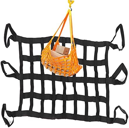 Heavy-Duty Cargo Lifting Net for Pickup Truck Bed - Tear-Resistant ...