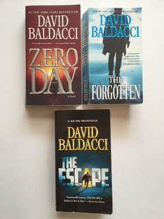 John Puller Series (Set of 3) Zero Day; The Forgotten; The Escape ...