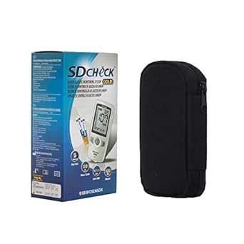 SD Check Glucómetro Gold Kit : Amazon.com.mx: Salud y Cuidado Personal