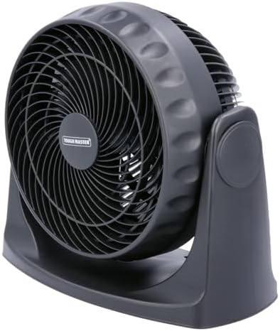 TOUGH MASTER Desk Fan 8" Inch 26W Powerful Airflow, 3 Speed Settings ...