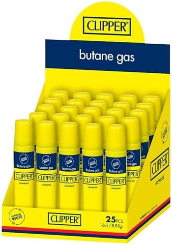 Amazon.com: Clipper 100% Isobutane Fuel | 300ml (10 oz.) 12X Refined ...