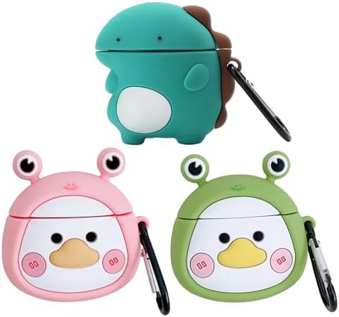 Amazon.com: [3 Pack] Wifantien 3D Cute Case for AirPod 2nd/1st,3D Cute ...
