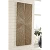 Amazon.com: Signature Design by Ashley Lenora Rustic Sunburst Wood 20 x ...